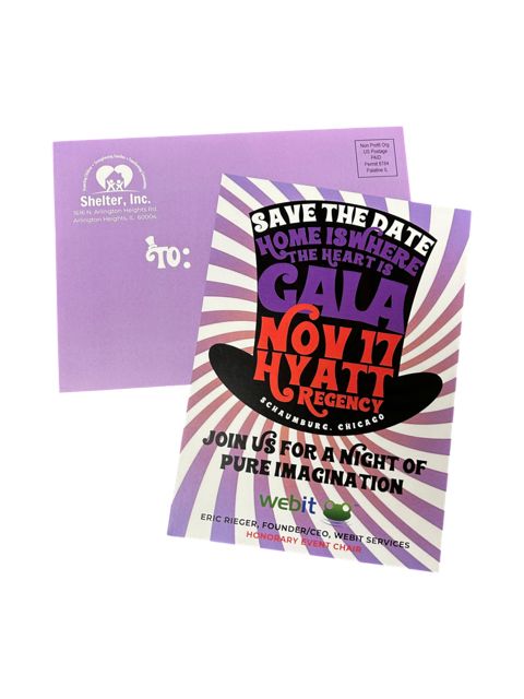 Shelter Gala Postcard - United GMG