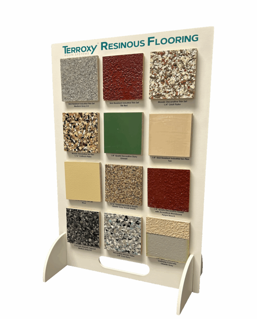 Terrazzo Floor Sample Display - United GMG