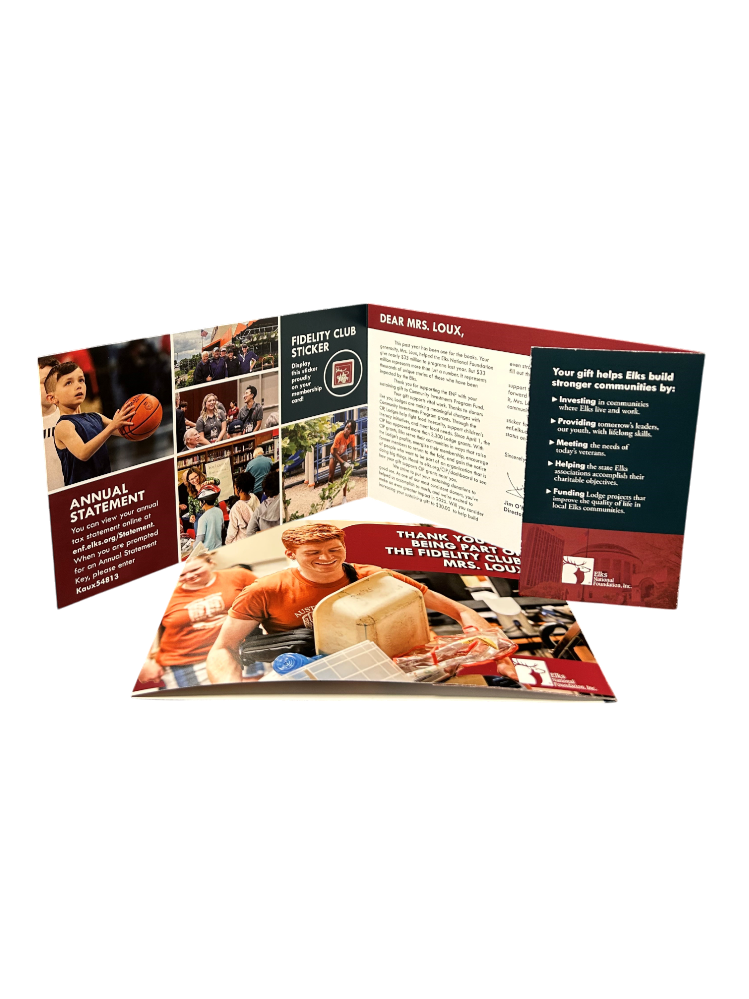 Elks Tri-Fold Self-Mailer - United GMG